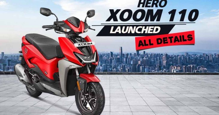 Hero Xoom 110 Launched - All Details